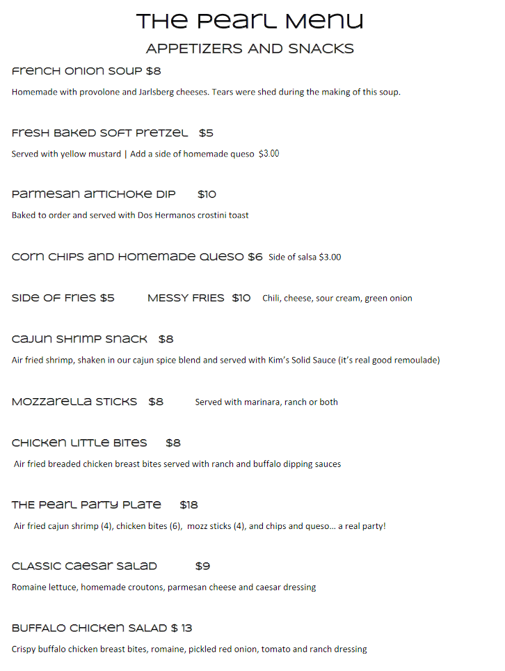 The Pearl Seaside – Your new favorite bar.